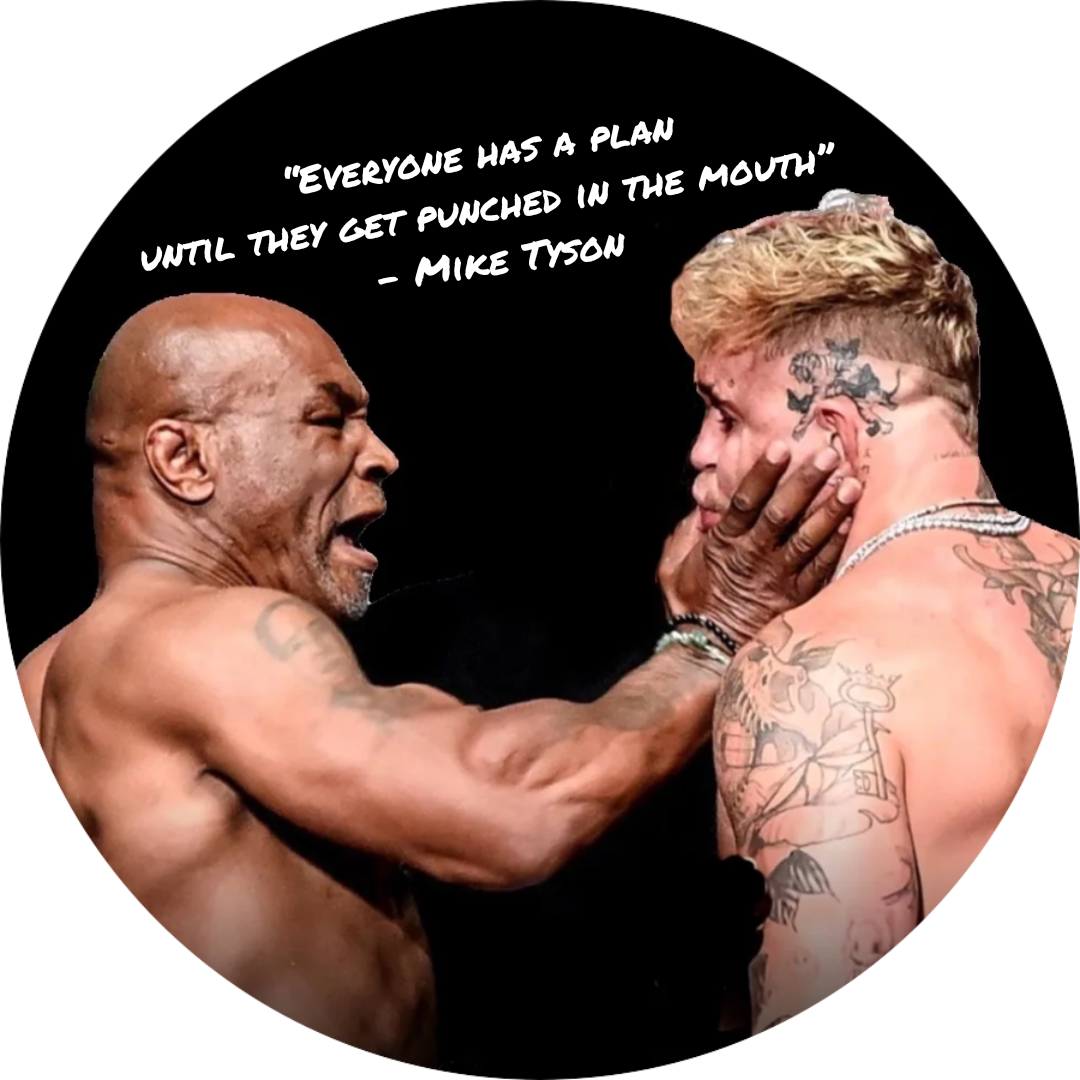 Everyone has a plan until they get punched in the mouth - Mike Tyson S ...